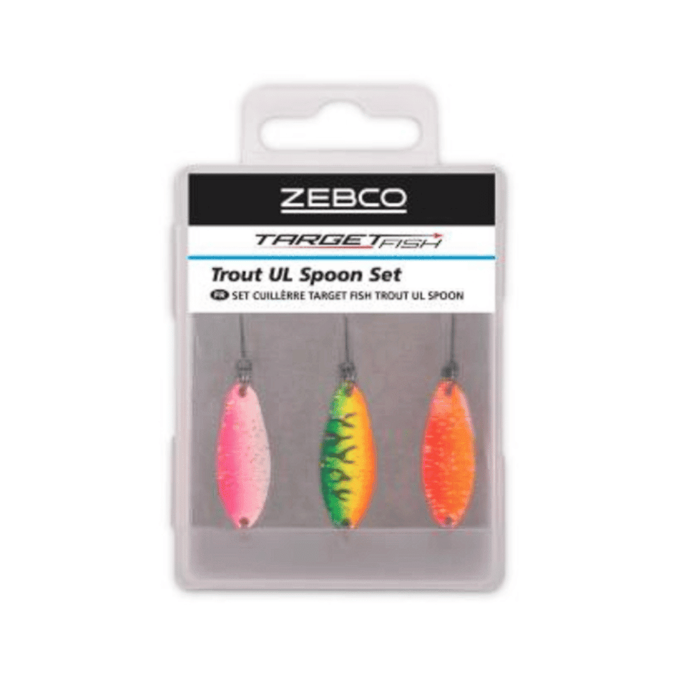 Zebco Target Fish Trout UL Spoon Set 1,8g