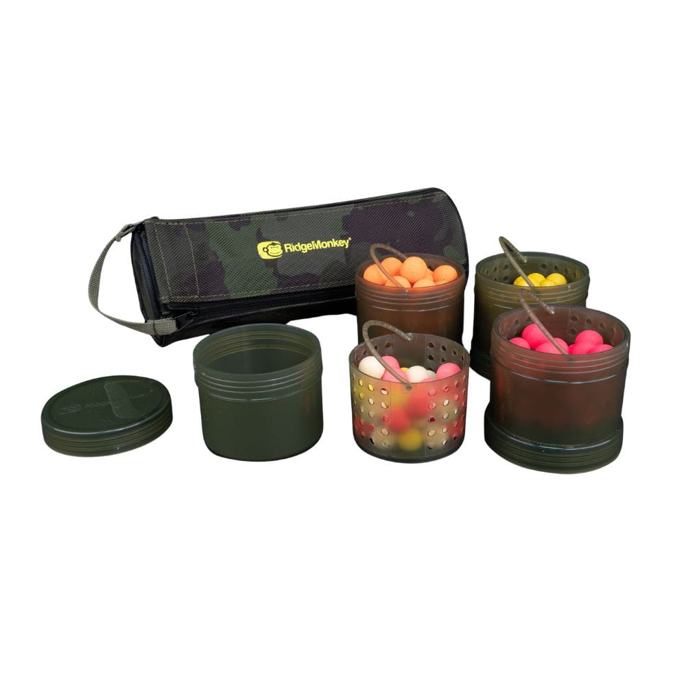 Ridge Monkey Modular Hookbaits Pots Camo