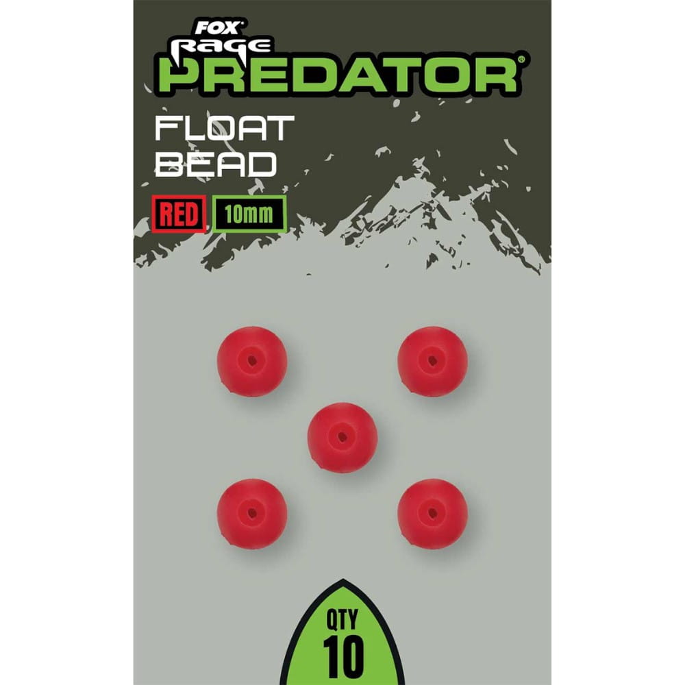 Fox Rage Predator Red Float Bead 10 mm