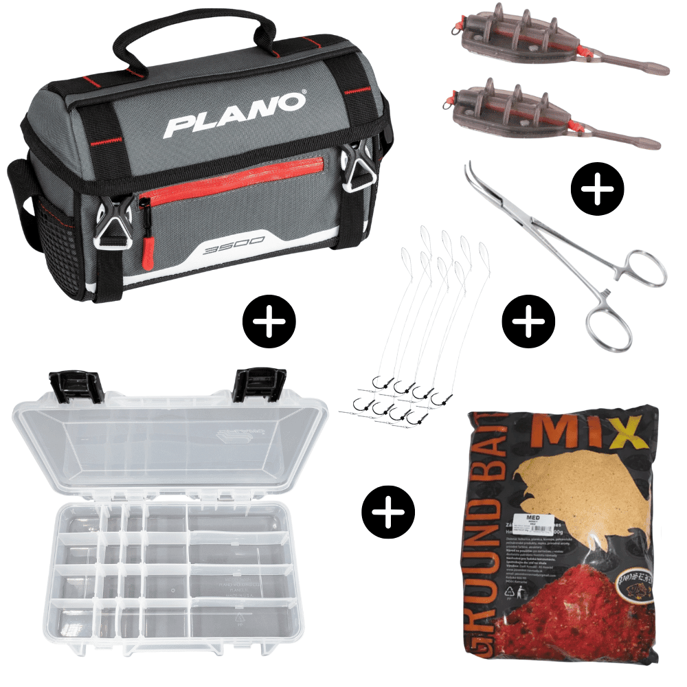 Method Feeder Starter Set Plano Torba 3600 s kutijom + MS Range Method Feeder 45g + MS Range ...