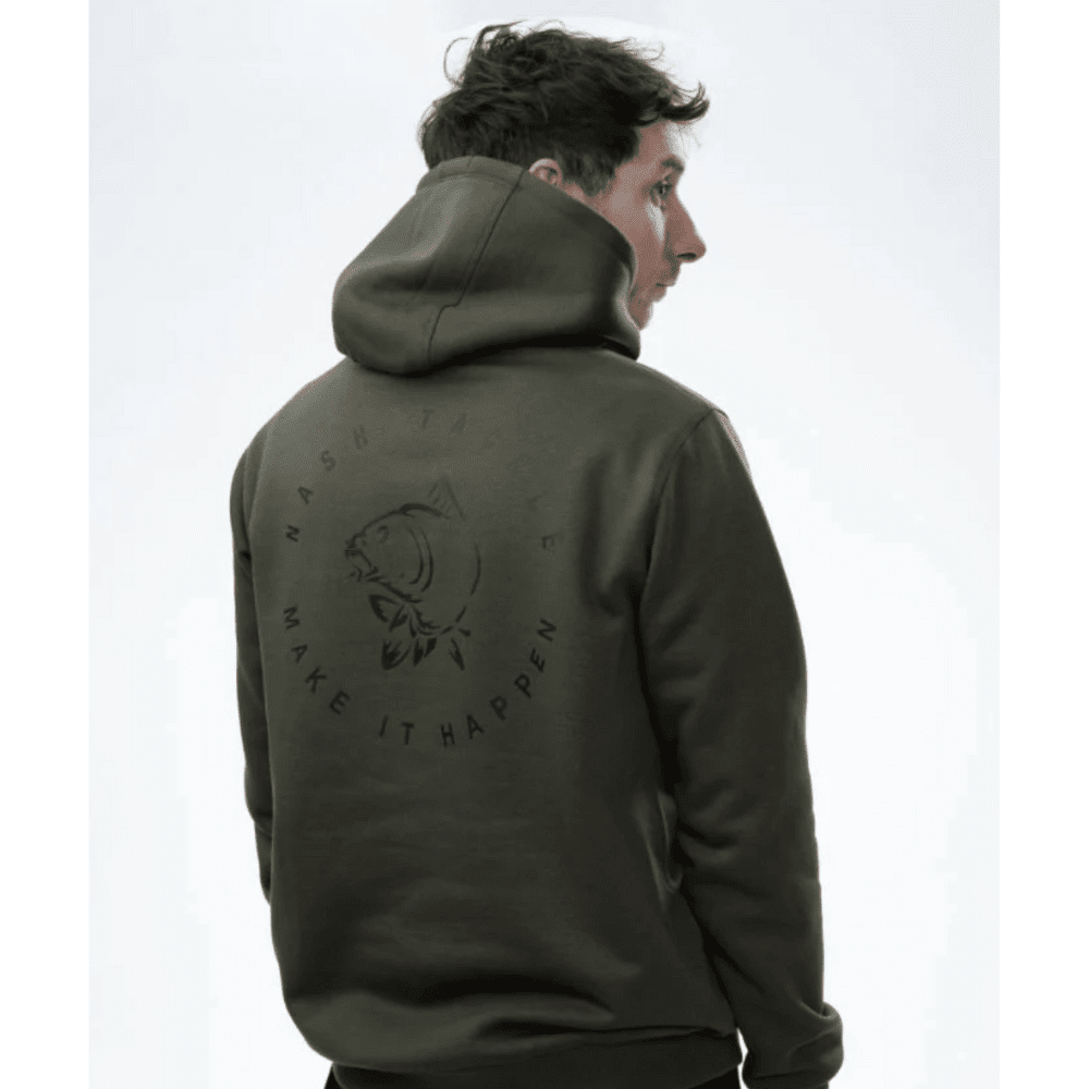 Nash Make It Happen Carp Logo Hoody Green XXL