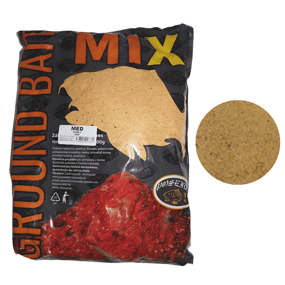 Poseidon Groundbait Mix Honig 5 kg | POS0021