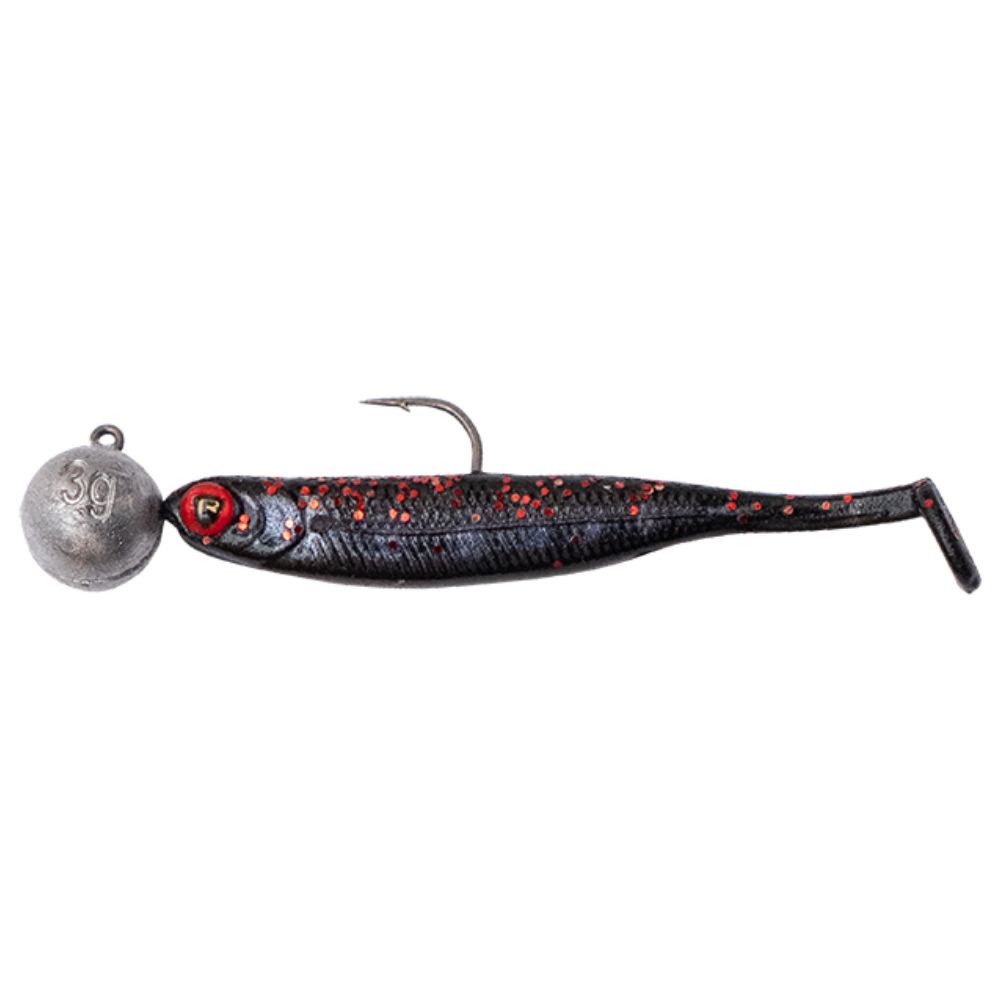 Fox Rage Ultra UV Micro Tiddler Fast Mixed Colour Loaded Lure Pack 5 cm ...