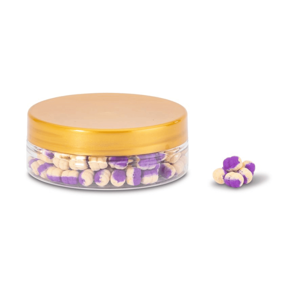 MS Range Rings Shape Wafter Bi-Color 7x8 mm Plum & Garlic | 2532284