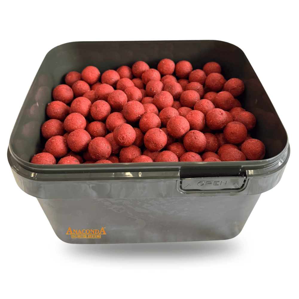 Anaconda Kübel 5 Liter + 24 mm 3 kg Robin Red Boilies