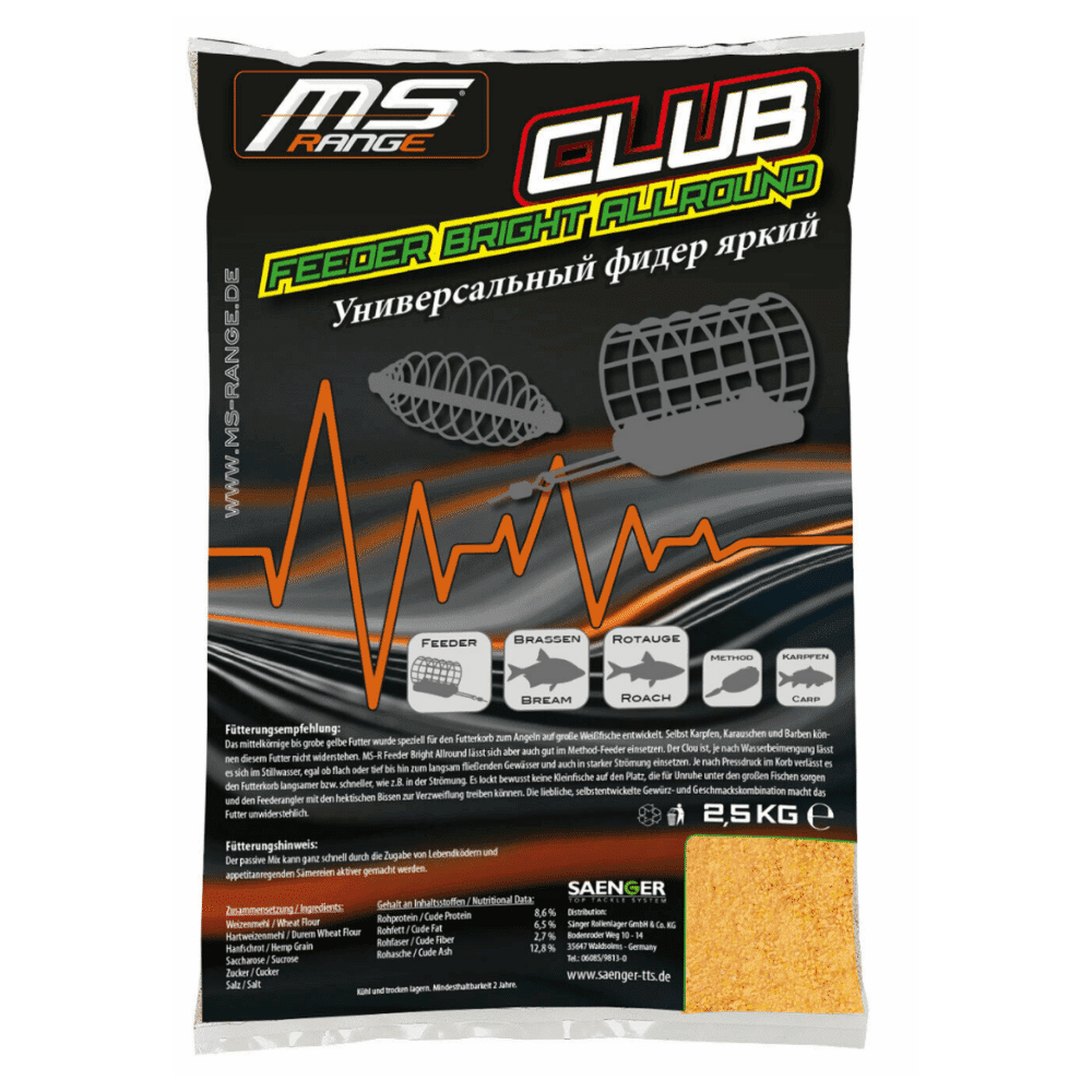 MS Range Club Feeder Bright 2,5kg | 0845653