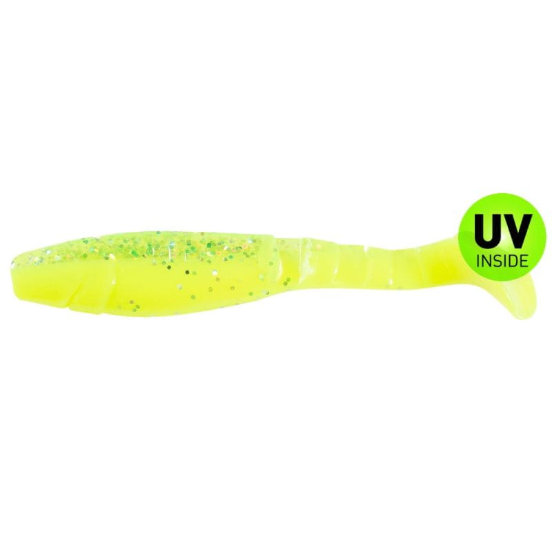 Relax Kopyto-Classic 11 cm (4") Fluogelb Fluogrün-Glitter 10 Stück
