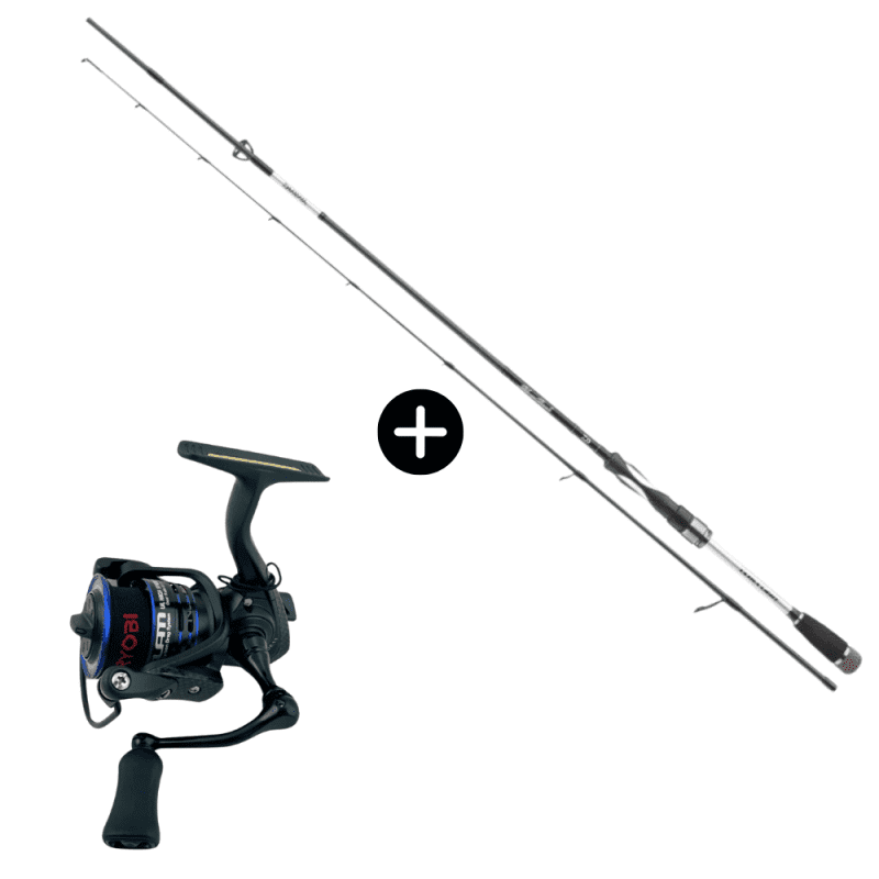 Daiwa Set de pescuit cu spinner Silver Creek Spin 205cm 5-21g + Ryobi ...