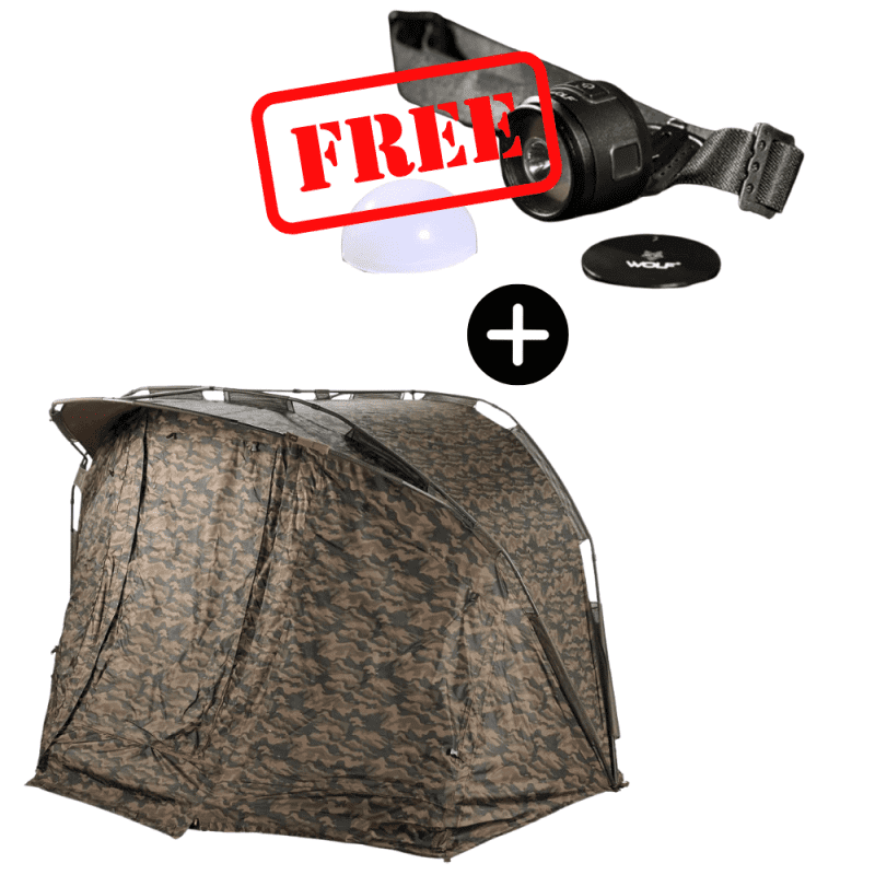 JRC Šatorski set Rova Peak Bivvy za 2 osobe + GRATIS Wolf MPL-400 Čeona ...