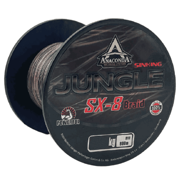 Anaconda Jungle SX-8 Braid 0,25 mm 600 m 15,20 kg