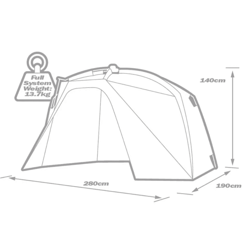 Solar SP Uni Spider Bivvy System Bundle | BV27-BUNDLE