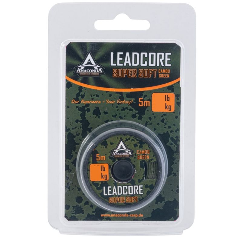 Anaconda Super Soft Lead 22,7 kg 5m Camou Green