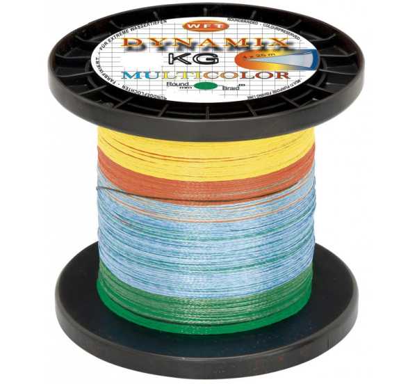 WFT Round Dynamix 0,20mm 18kg 1000m Multicolor | 1D-C128-020