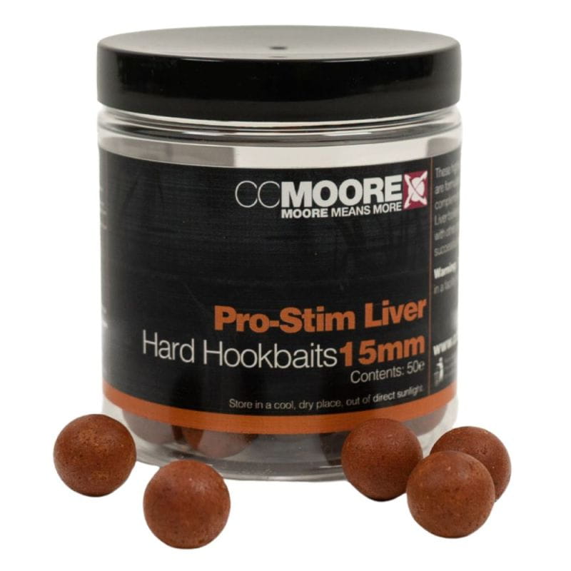 CC Moore Pro-Stim Liver Hard Hookbaits 15 mm