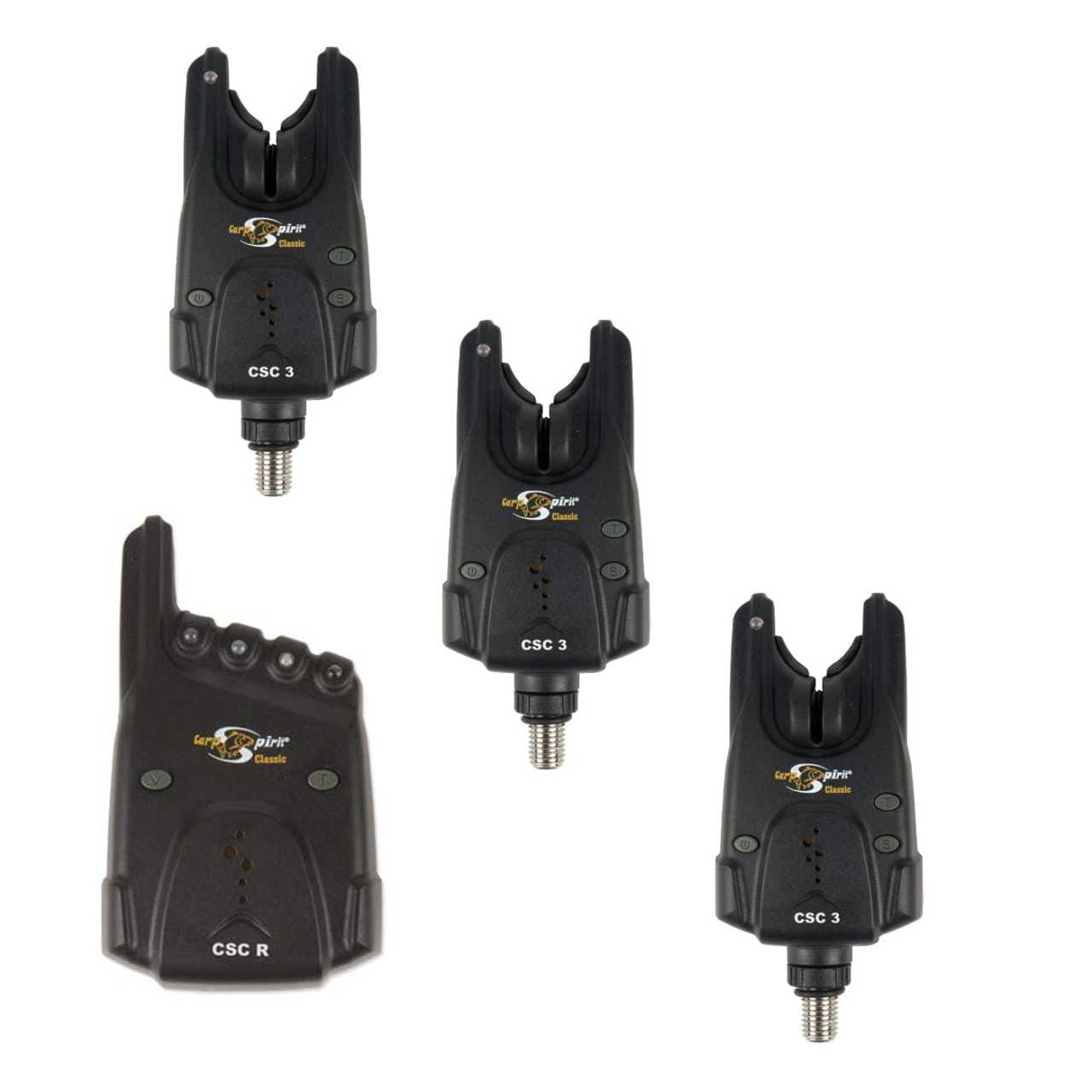 Carp Spirtit Classic 3+1 CSC3 CSCR Funkbissanzeiger-Set